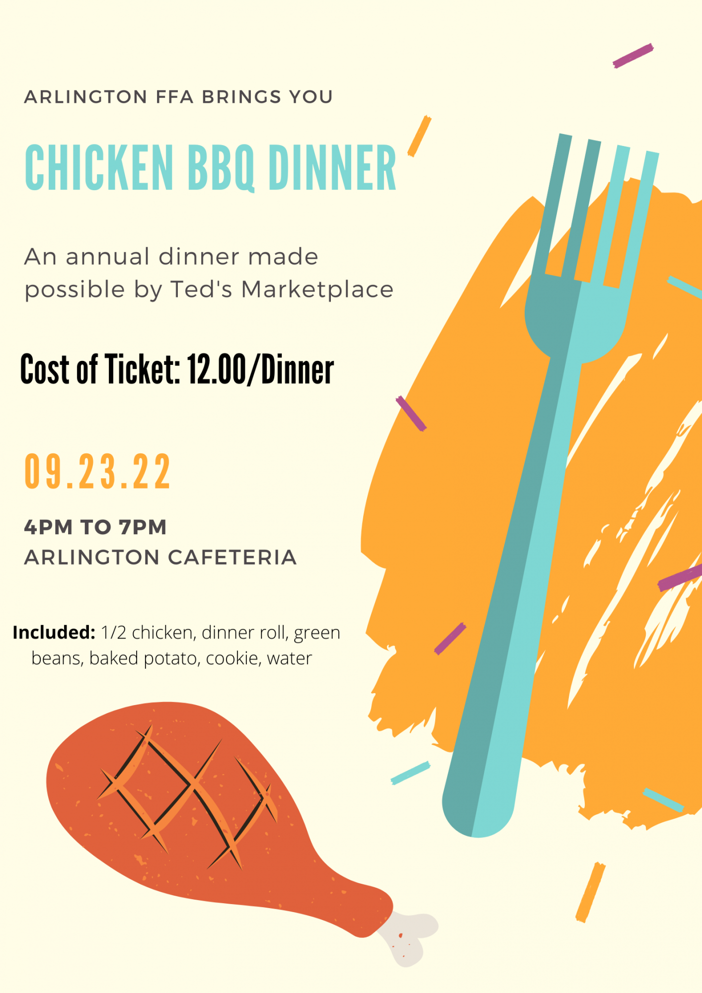 FFA Chicken BBq - Arlington Local Schools