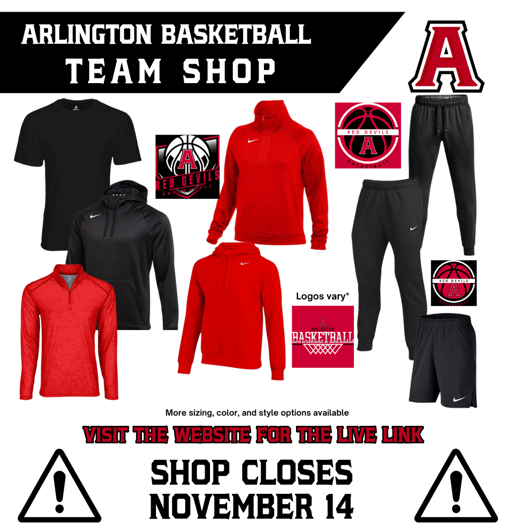 Basketball Team Shop Open! - Arlington Local Schools